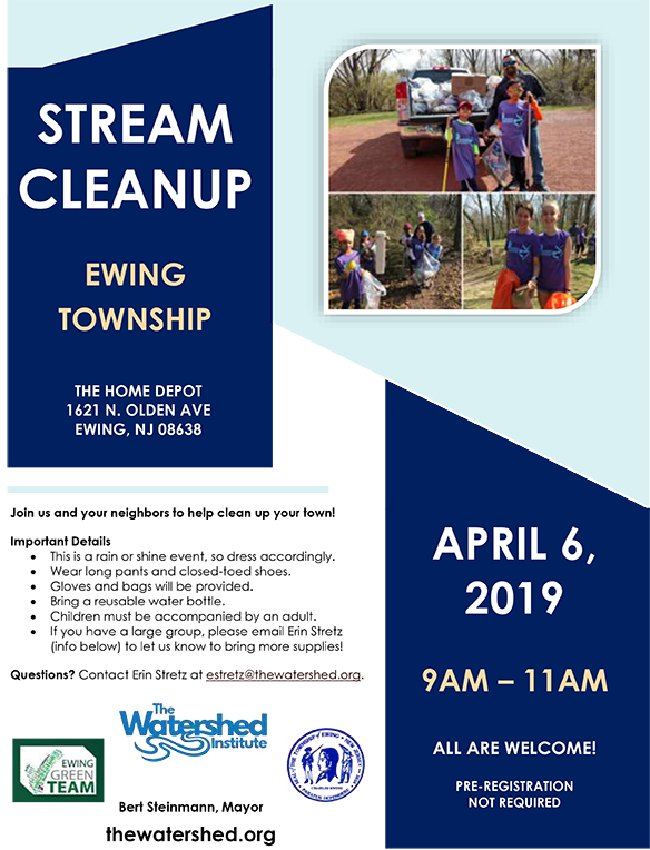 We Need YOU for the April 2019 Ewing Stream Cleanup! – Sustainable ...
